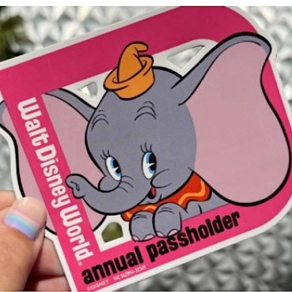 Disney | Wall Decor | New 223 Walt Disney World Dumbo Annual Passholder ...